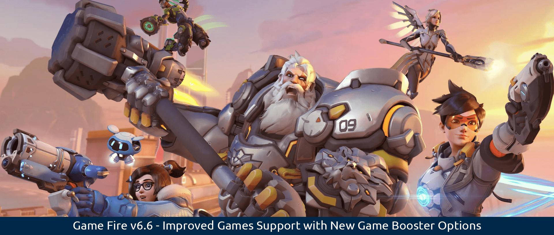 Game Fire v6.6 - Improved Games Support & New Game Booster Options